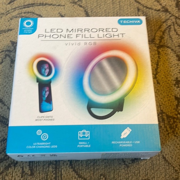 Techiva | Tablets & Accessories | New Techiva Led Mirrored Phone Fill ...